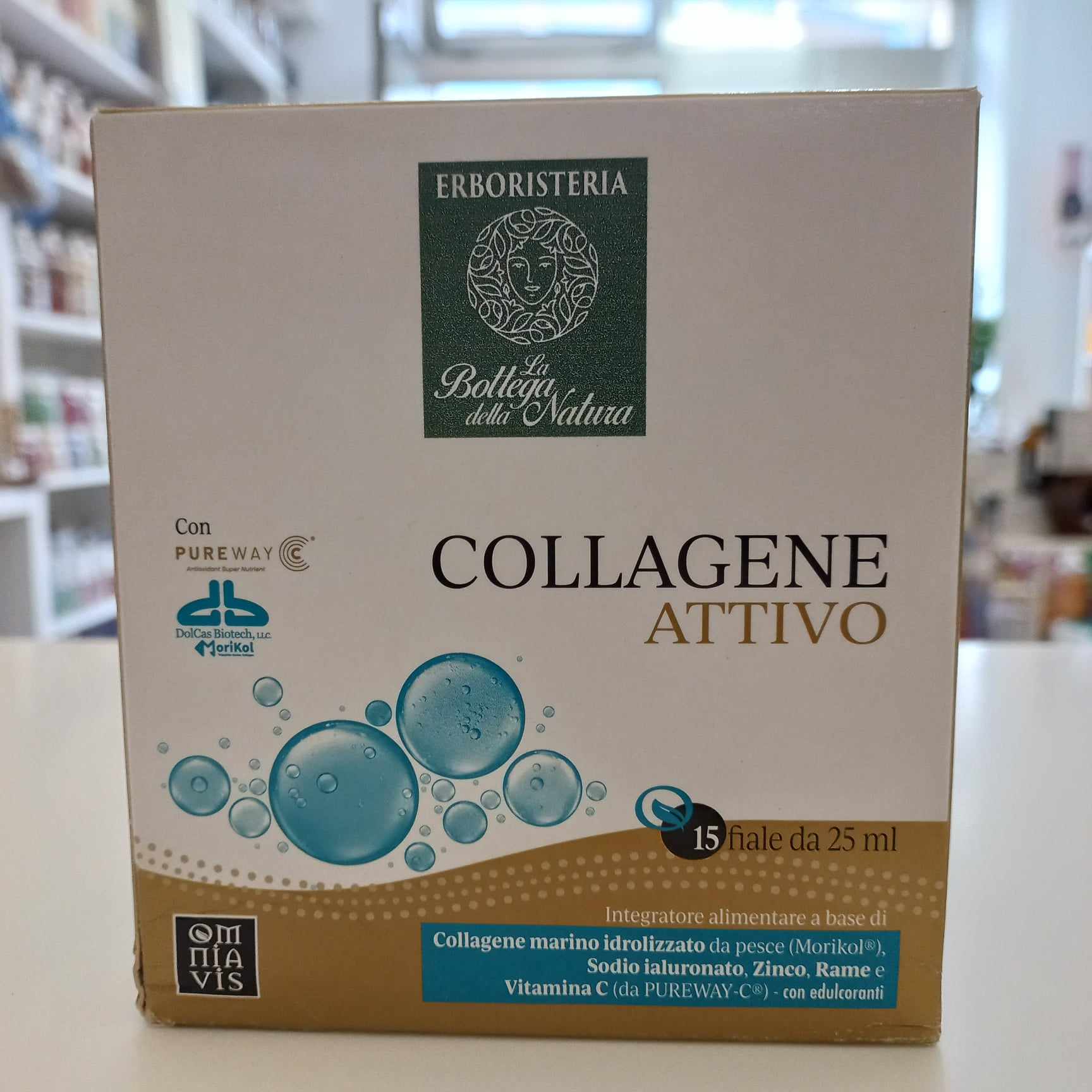 COLLAGENE ATTIVO 15 FIALE - La Bottega della Natura